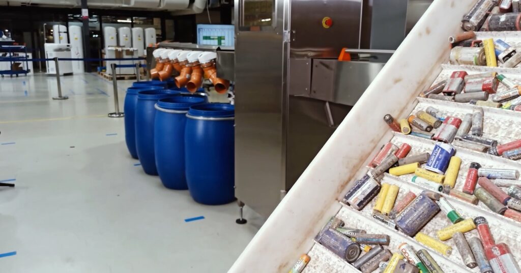 X-ray Structural Analysis for Automated Sorting of (Waste) Batteries